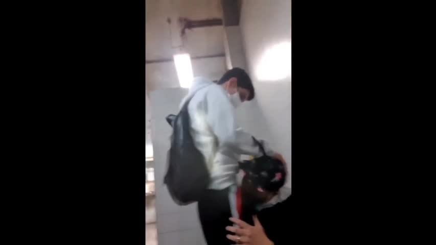 Cruising in public restroom 3 - BoyFriendTV.com